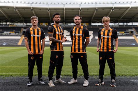 Hull City 2023 24 Kappa Home Kit