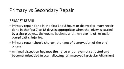 Peripherial Nerve Repair Pptx