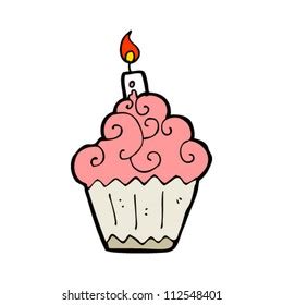 Quequito De Cumpleaños De Caricatura Vector De Stock Libre De
