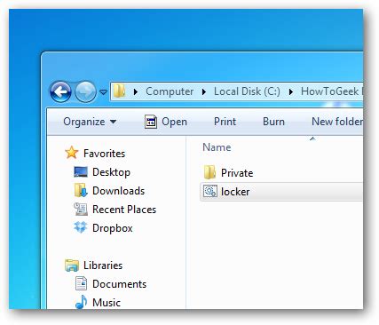 How To Create A Password Protected Folder