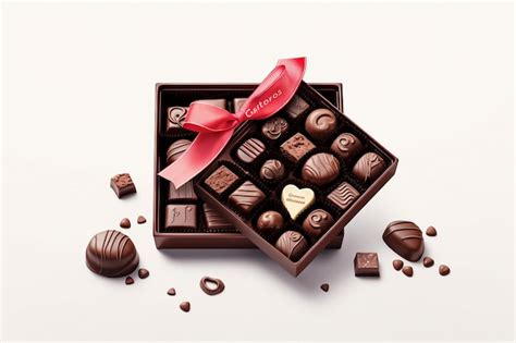 Premium Photo Sweet Temptations Boxed Chocolates