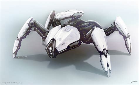 Cute Robot Concept Art