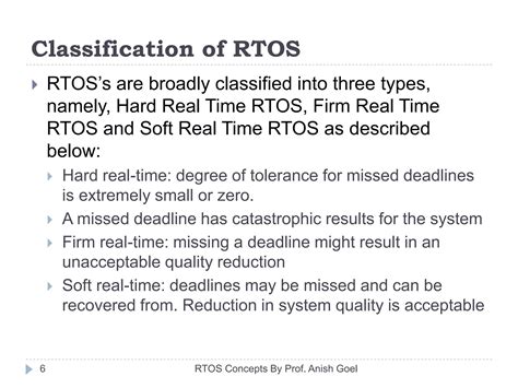 Rtos Concepts Pptx Operating Systems Computer Software And Applications