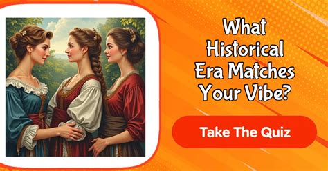 What Historical Era Matches Your Vibe Opinion Quiz