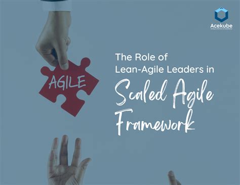 Role Of Lean Agile Leaders In Scaled Agile Framework