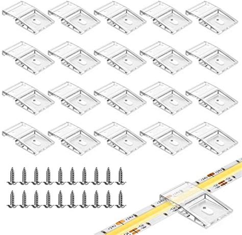 Heldere Zelfklevende Clips Voor Led Stripverlichting 20 Stuks