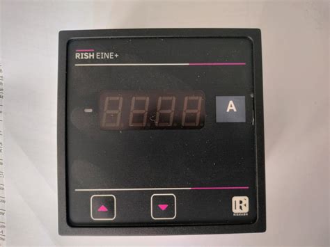 Rish Eine A Rishabh Dc Ammeter Digital Panel Meter 0 400 A Input Current 4 20 Ma E Store