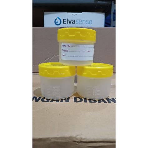 Jual Pot Sputum Pot Dahak Pot Urine Container 60ml Shopee Indonesia