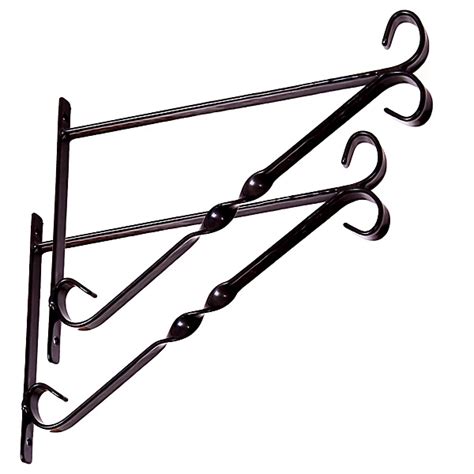 Pair Of 12in Brackets For Hanging Baskets
