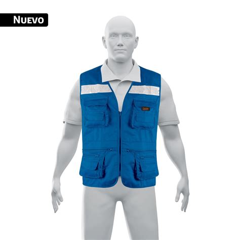 Chaleco Brigadista Reforzado Con Cintas Reflejantes De 2″ Maxima