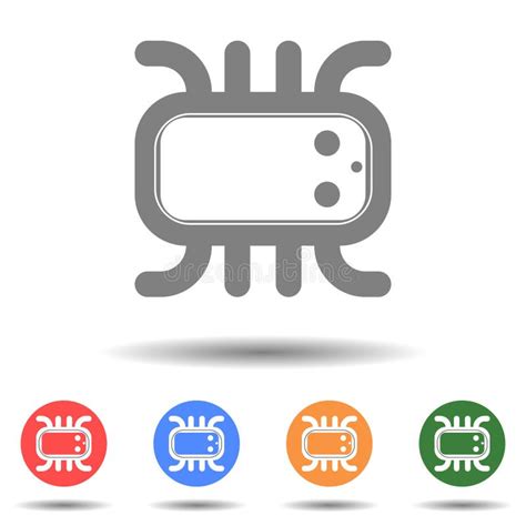 Rectangle Bug Icon Vector Logo Stock Vector Illustration Of Object Garden 195079781