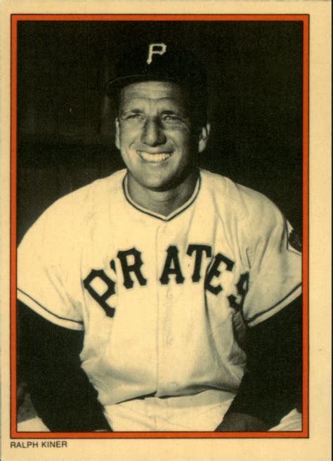 1985 Circle K 30 Ralph Kiner Nm Mt