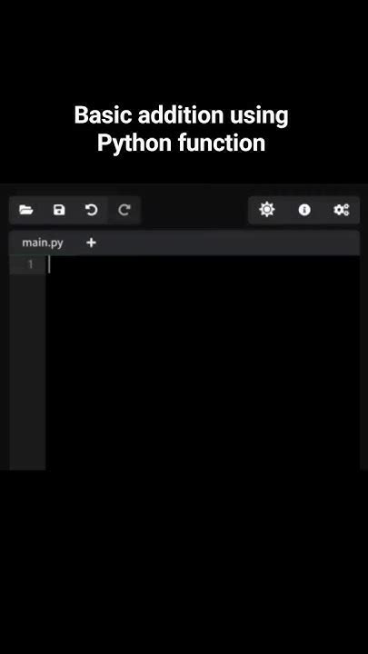Basic Addition Using Python Functions Python Pythonfunction 3 Youtube