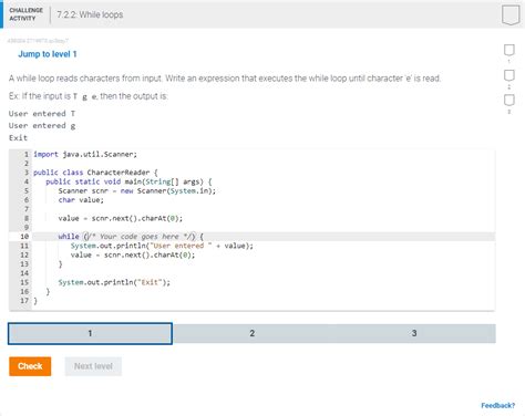 Solved Begin Tabular Ll Challenge And 722 While Loops