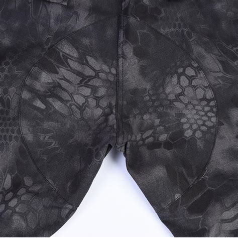 Black Python Camo Uniform Military Camouflage Suits 35 Cotton Police