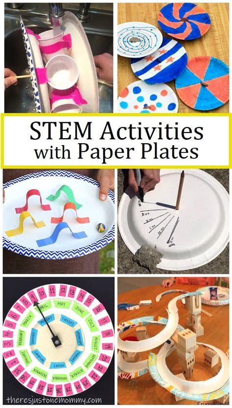 Paper Plate Stem Activities Elementary Stem Activities Fun Stem