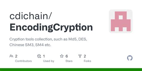 GitHub Cdichain EncodingCryption Cryption Tools Collection Such As