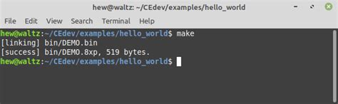 getting started — ce c c toolchain documentation