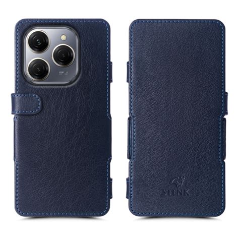 Купить чехол книжка на Tecno Spark 20 Pro Синий Stenk Prime Одесса Украина