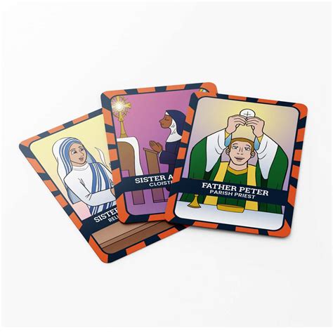 Vocation Memory Match Card Game Vianney Vocations