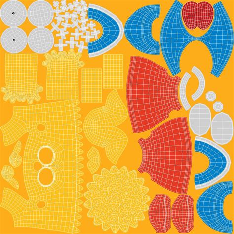 Bart Simpson Running Pose 3d Model 49 3ds Blend C4d Fbx Max Ma Lxo Obj Free3d