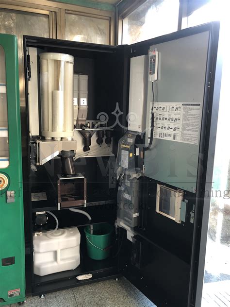 제천역 제천기관차 승무사업소 로벤 커피 자판기 Rvk 6107 뉴비스