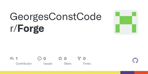Github Georgesconstcoder Forge