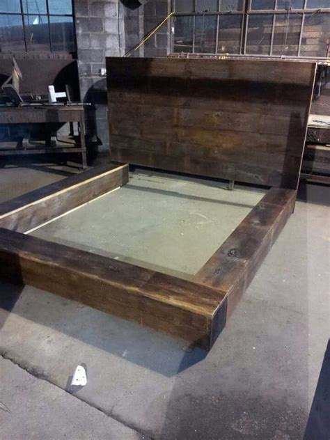 Barn Beam Bed