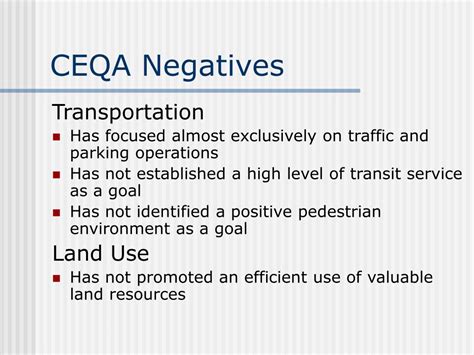 Ppt Ceqa And Los Powerpoint Presentation Free Download Id 3011199