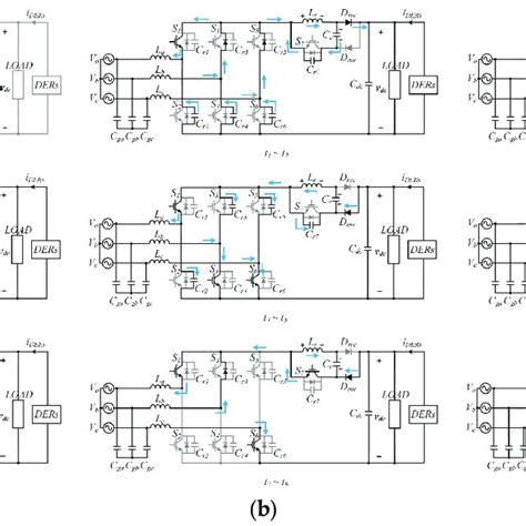 The Equivalent Circuit In Each State Of The Proposed Bidirectional Download Scientific Diagram