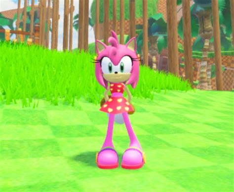 I Got Swimsuit Amy Rose In Sonic Party On Roblox Fandom