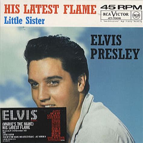 Elvis Presley Maries The Name His Latest Flame Numbered Uk Cd S