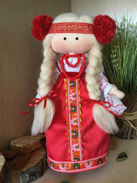 extile doll Alenka is made in the Russian style and is part of the ...