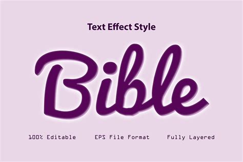 EPS Vector Editable Text Effects On Behance