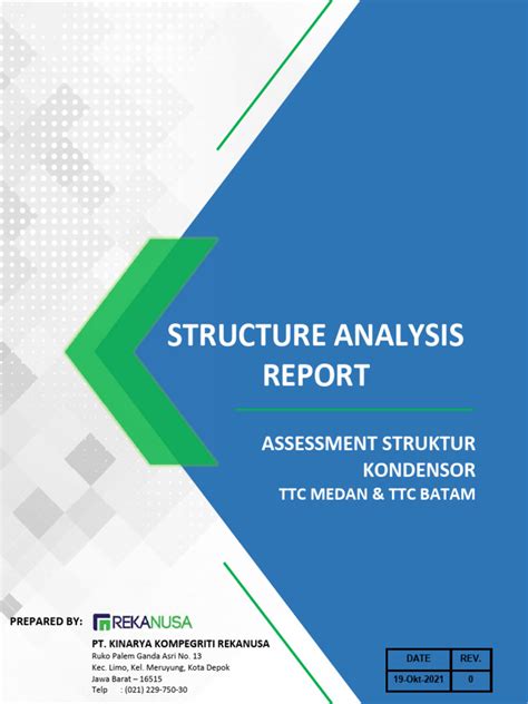 Structure Analysis Report Kondensor 1 Pdf