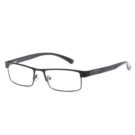 Ptq Reading Glasses Titanium Alloy Men Business Style Spring Hinge