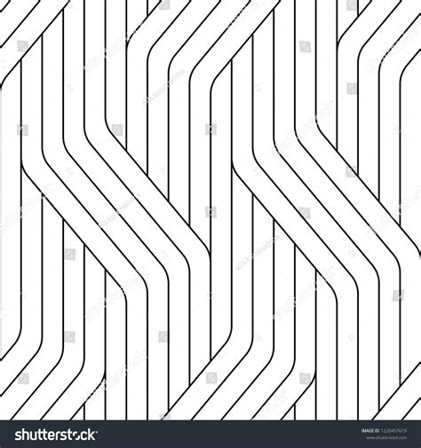 Vector Seamless Texture Modern Geometric Background Stock Vector Royalty Free 1220457619