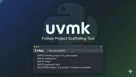 Uvmk A Global Cli To Scaffold Uv Python Projects Mac Linux Windows