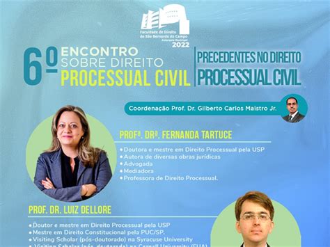6° Encontro De Direito Processual Civil Migalhas