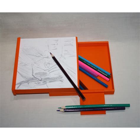 Sliding Box For Pencil Or Watercolor Sketches Stl Model Inspire Uplift