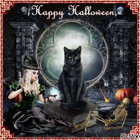 Cute Halloween Cat  At William Swoope Blog