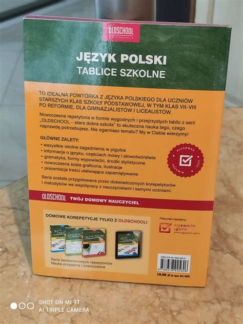 Język Polski Tablice Szkolne Warszawa Kup Teraz Na Allegro Lokalnie