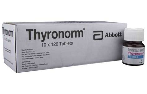 Thyronorm 50 Tablet 120 Uses Price Dosage Side Effects