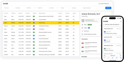 efficient multi site management for radiology clinics
