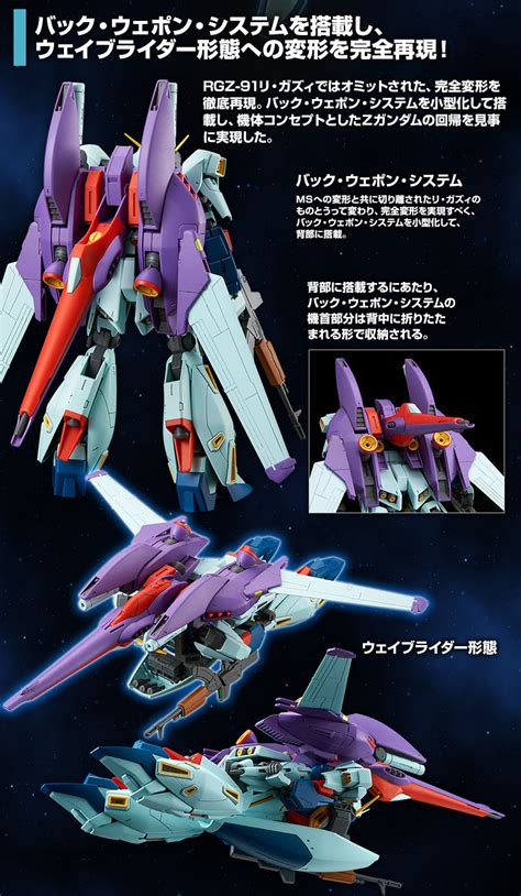 P Bandai Mg 1 100 Re Gz Custom [reissue] Release Info