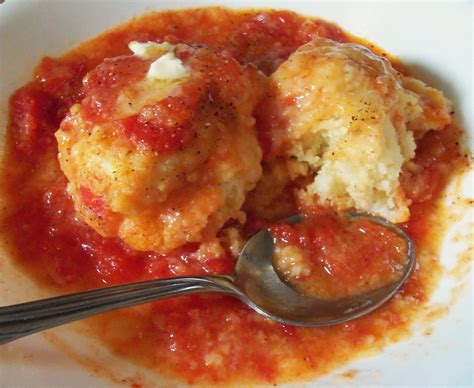 Classic Tomato Dumplings Recipe How To Make Stewed Tomatoes And
