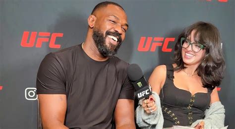 Jon Jones Reacts To Sleeping Allegations With Nina Marie Daniele