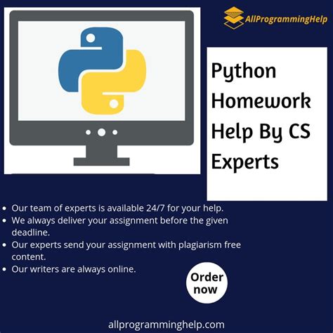 Python Help Homework Help Computer Science Programming Computer