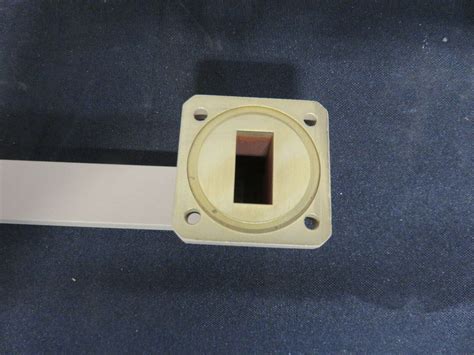 Waveguide Microwave Flanged Antenna Radar Band Rev A We 75 Lot Of 5 Equipment Recycle