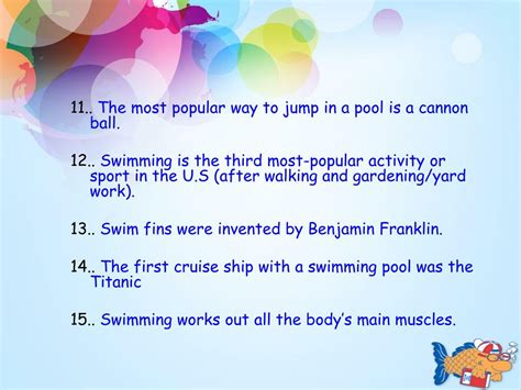 Ppt Interesting Facts About Swimming Watersafe Swim School